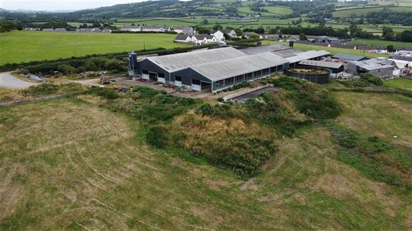 130 acres, Farm and buildings at Wern Farm, Bancyfelin, Carmarthenshire ...