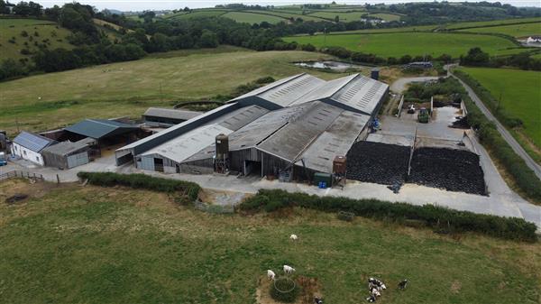 130 acres, Farm and buildings at Wern Farm, Bancyfelin, Carmarthenshire ...