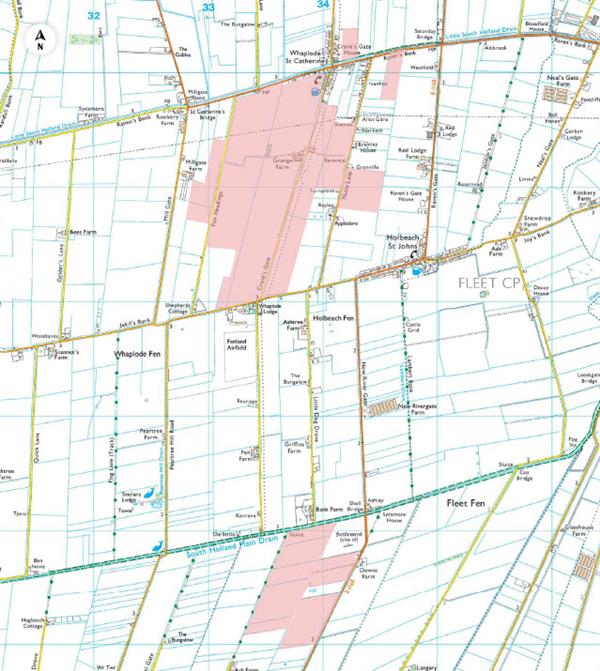 601.75 acres, Whaplode St Catherine and Whaplode Fen, Spalding ...