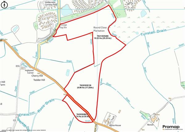 46.75 acres, Tunstall, Hull, East Yorkshire, HU12 0JN - UKLAF