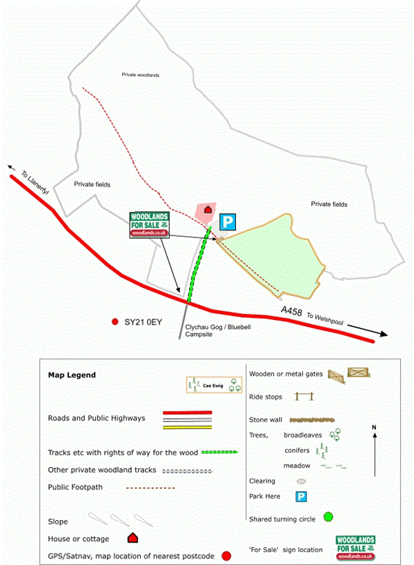 3.75 acres, Welshpool, Powys, Mid Wales - UKLandandFarms.co.uk