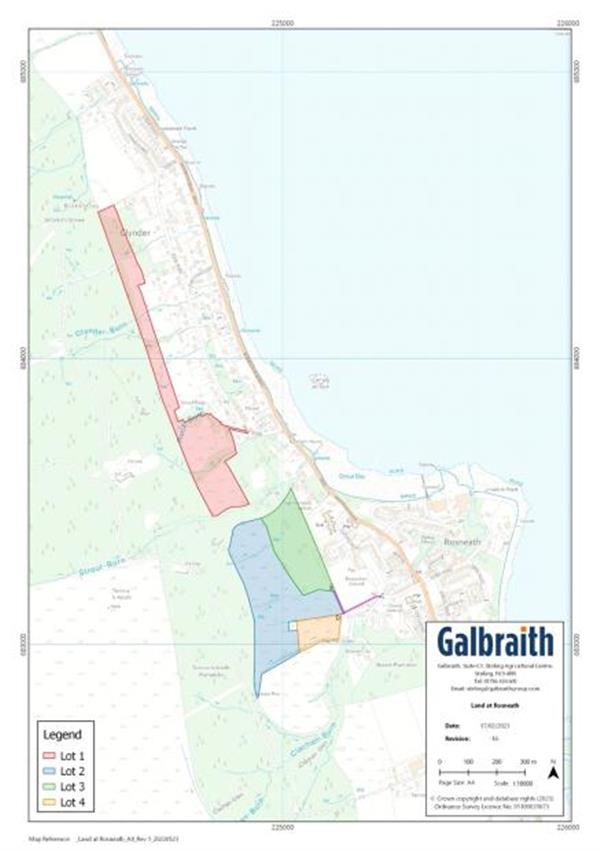23.22 acres, Lot 1 Land At Rosneath, Rosneath, Helensburgh ...